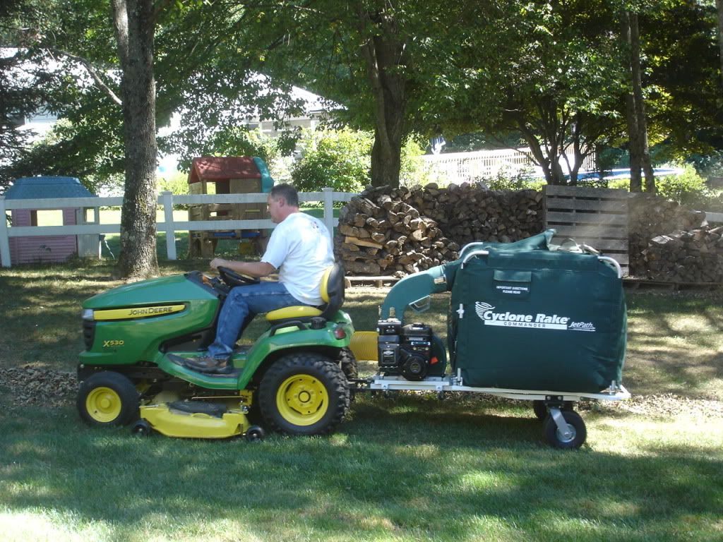 cyclone rake v/s dr power push vac - TractorByNet